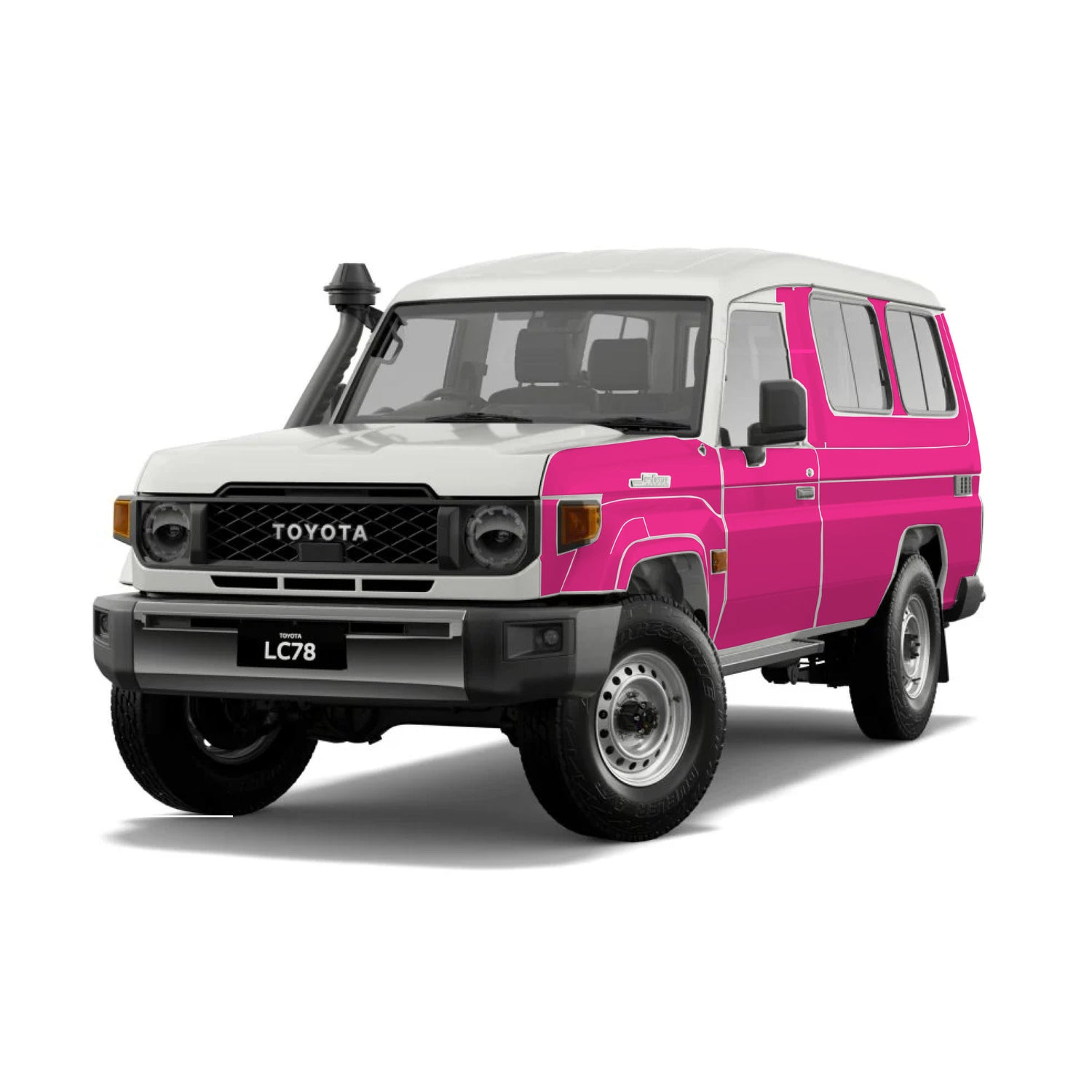 BushWrapz Kit - To Suit Toyota Landcruiser 78 Series Troopy (2024 - Cu
